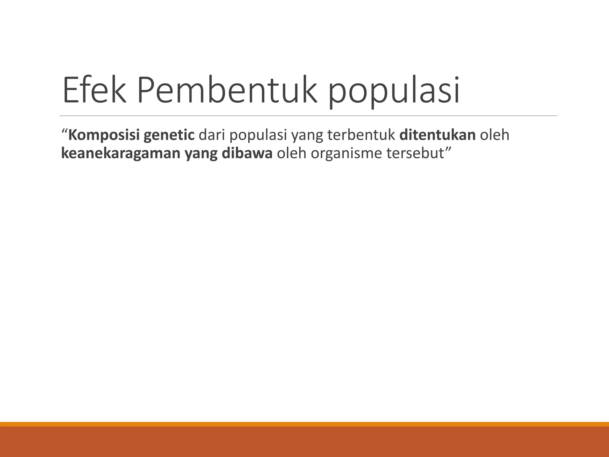 Genetika populasi | PPTX