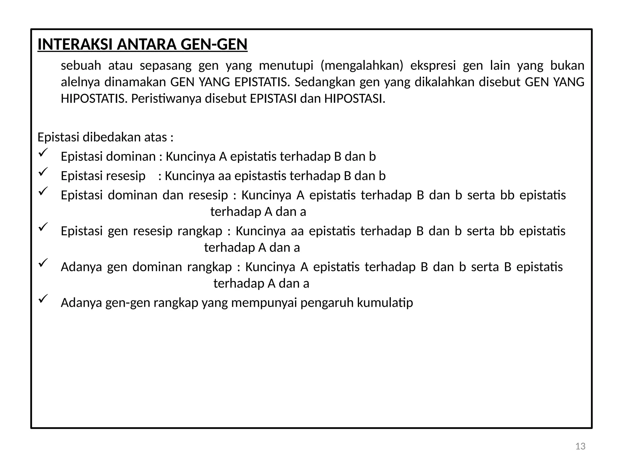 ILMU YANG MEMPELAJARI GENETIKA DASAR TANAMAN | PPTX