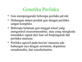 Genetika manusia | PPT