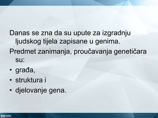 genetika sta je.Mendelova genetika pptx.ppt