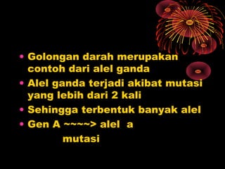 Genetik golongan darah | PPT