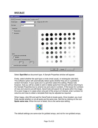 GeneTools Analyseprogramm | PDF