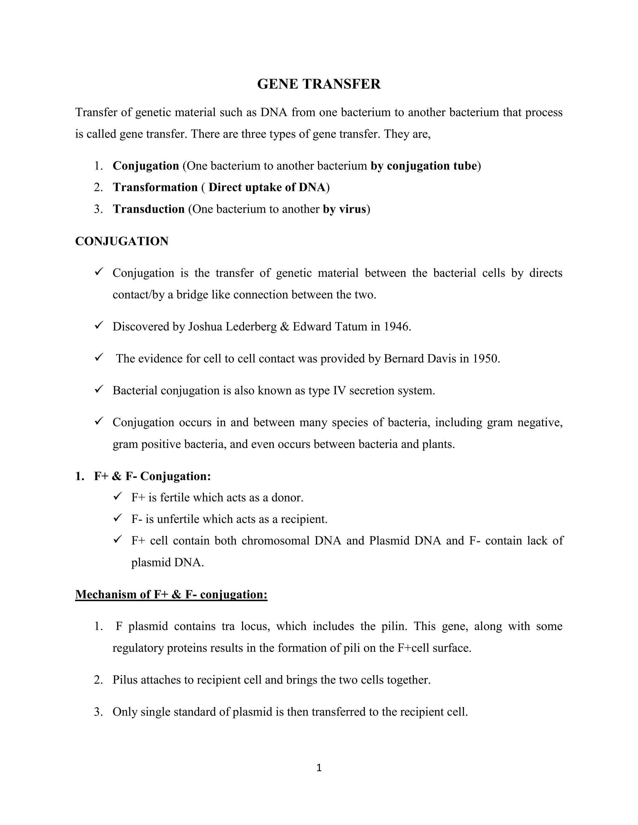Gene transfer | PDF