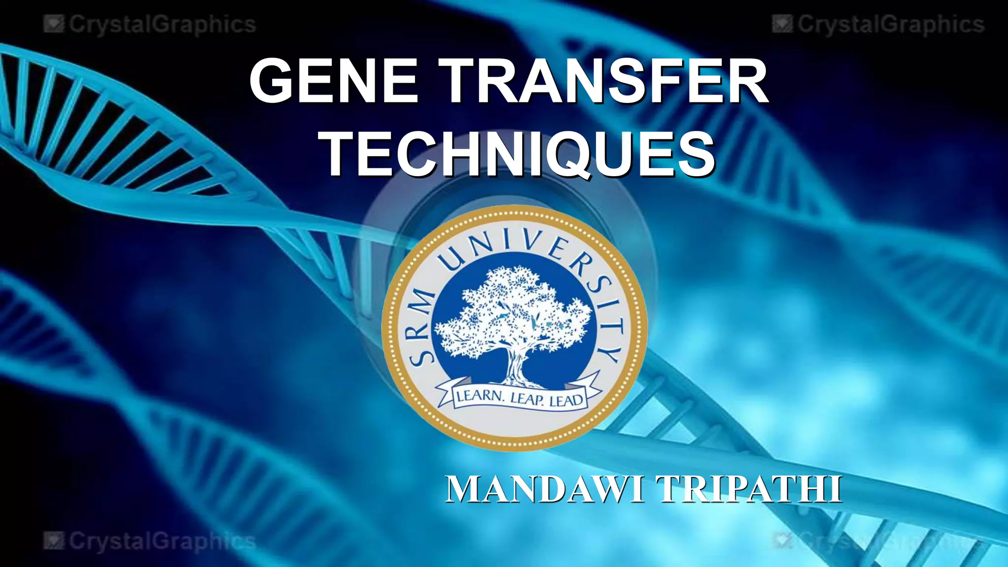 Gene transfer (2) | PPTX
