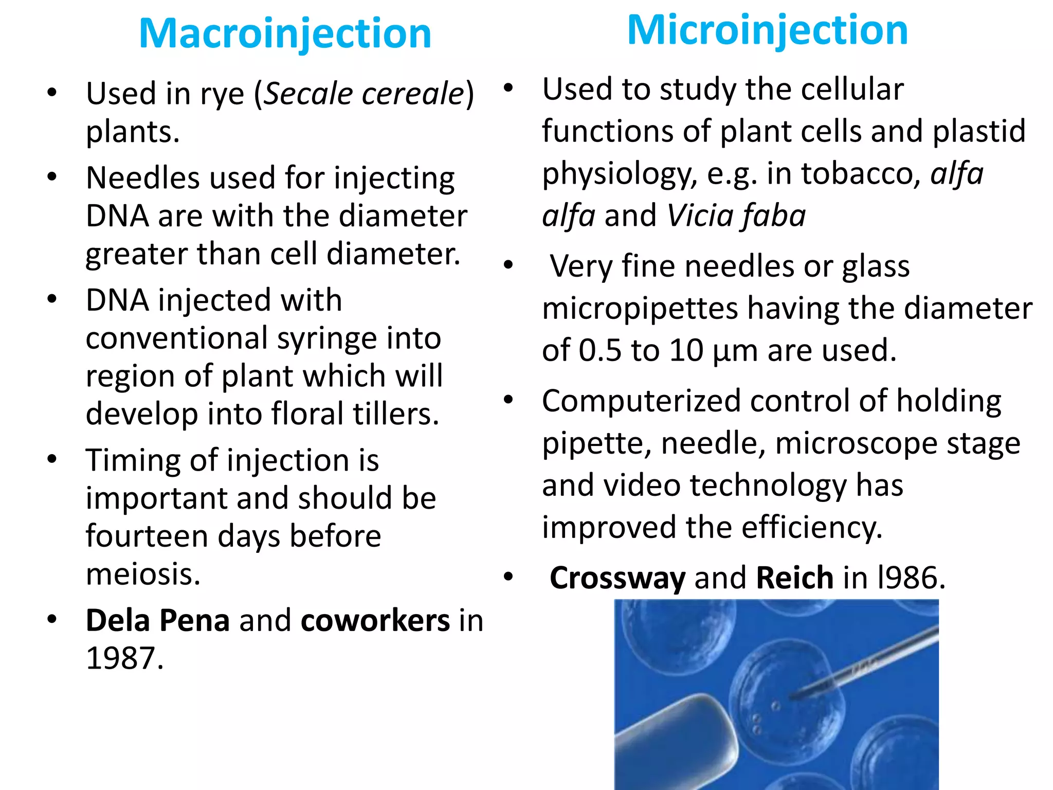 Gene transfer and biosafety issues | PPTX
