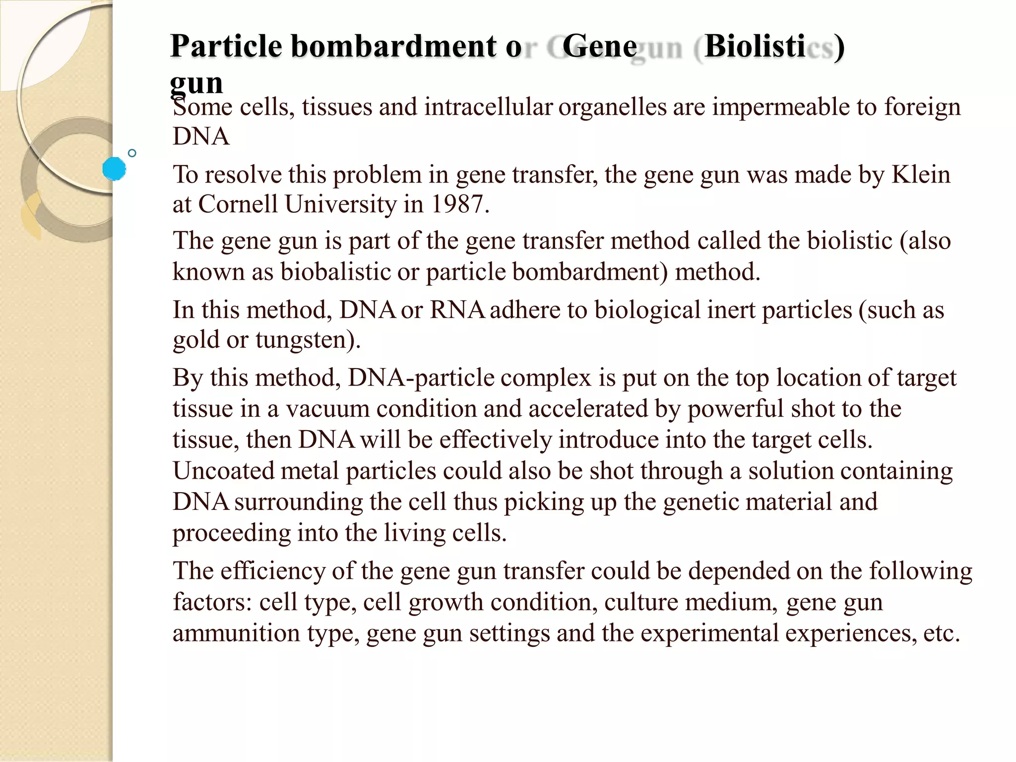 Gene transfer in animals.pptx