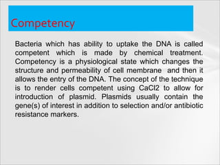 Gene transfer kkg 21 | PPT