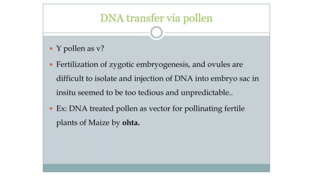 Agrobacterium and other methods of plant transformation including gene ...