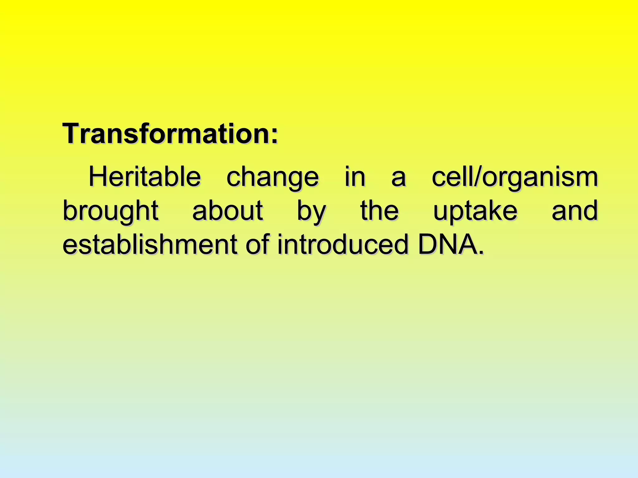Gene transfer techniques | PPT
