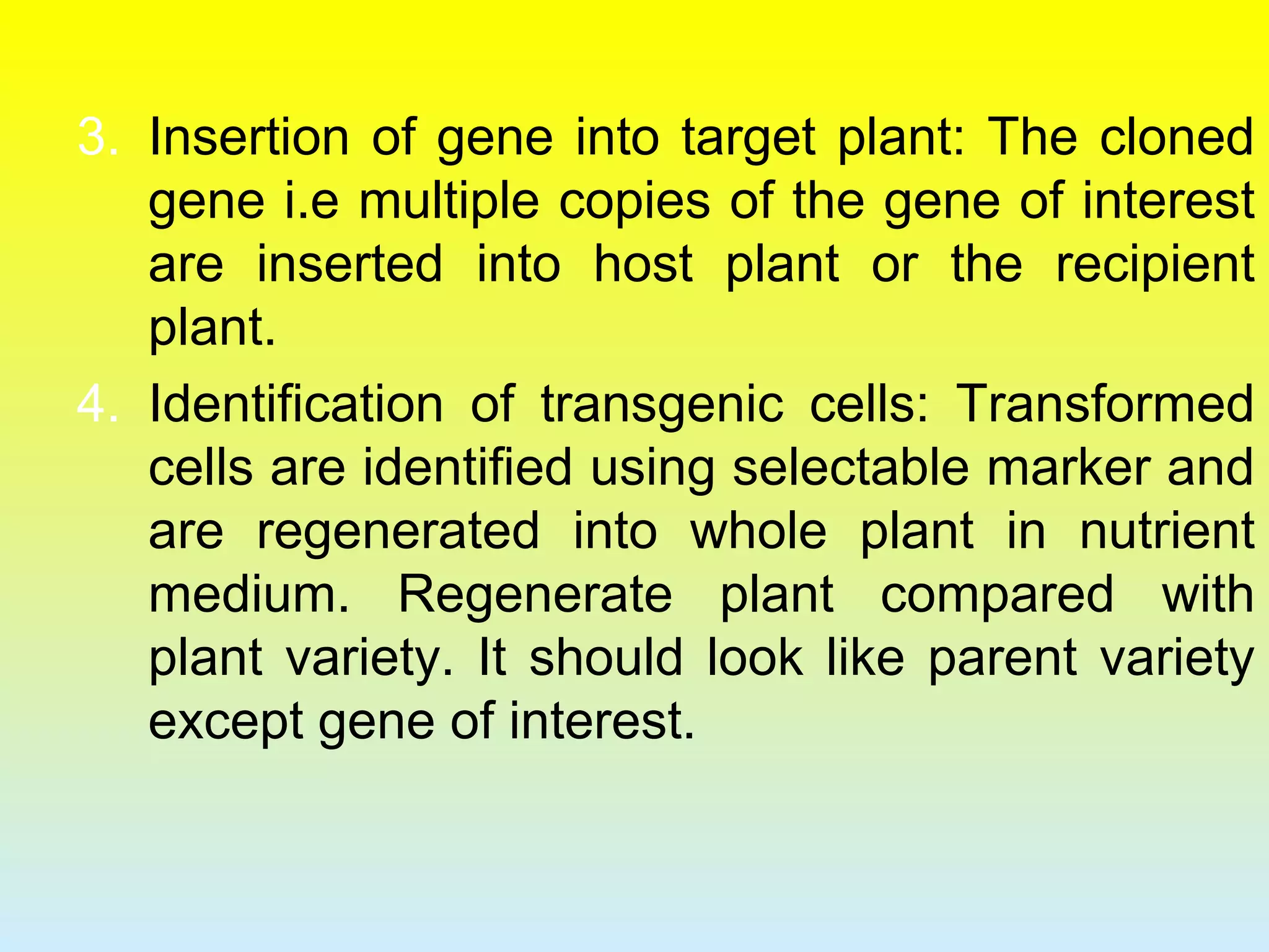 Gene transfer techniques | PPT