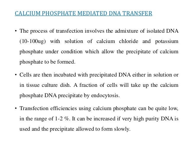 Gene transfer technologies
