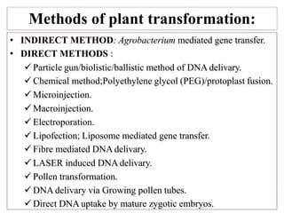 genetransformation | PPTX