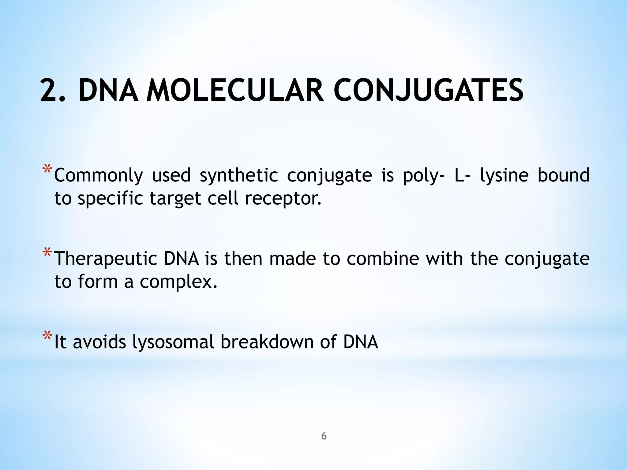 Gene trasfer (Non Viral Gene Therapy) | PPTX