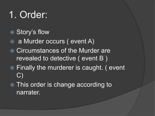 Gerard Genette's narratology, | PPT