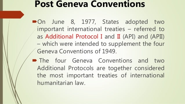 70 Years of Geneva Conventions