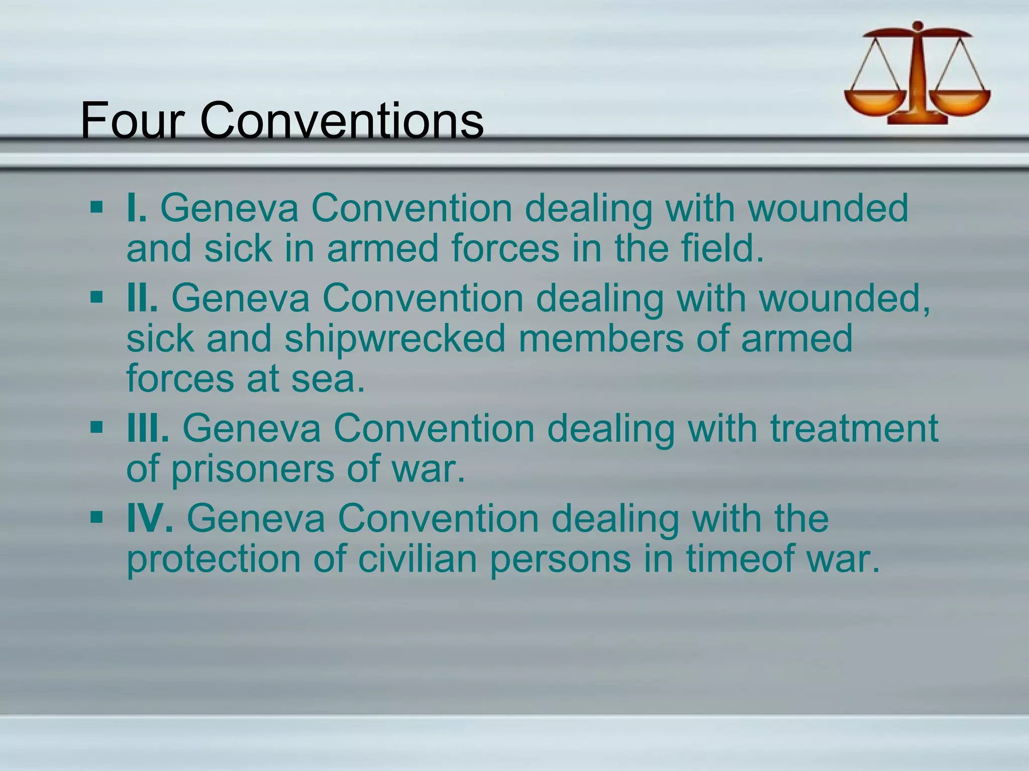 Geneva convention | PPT
