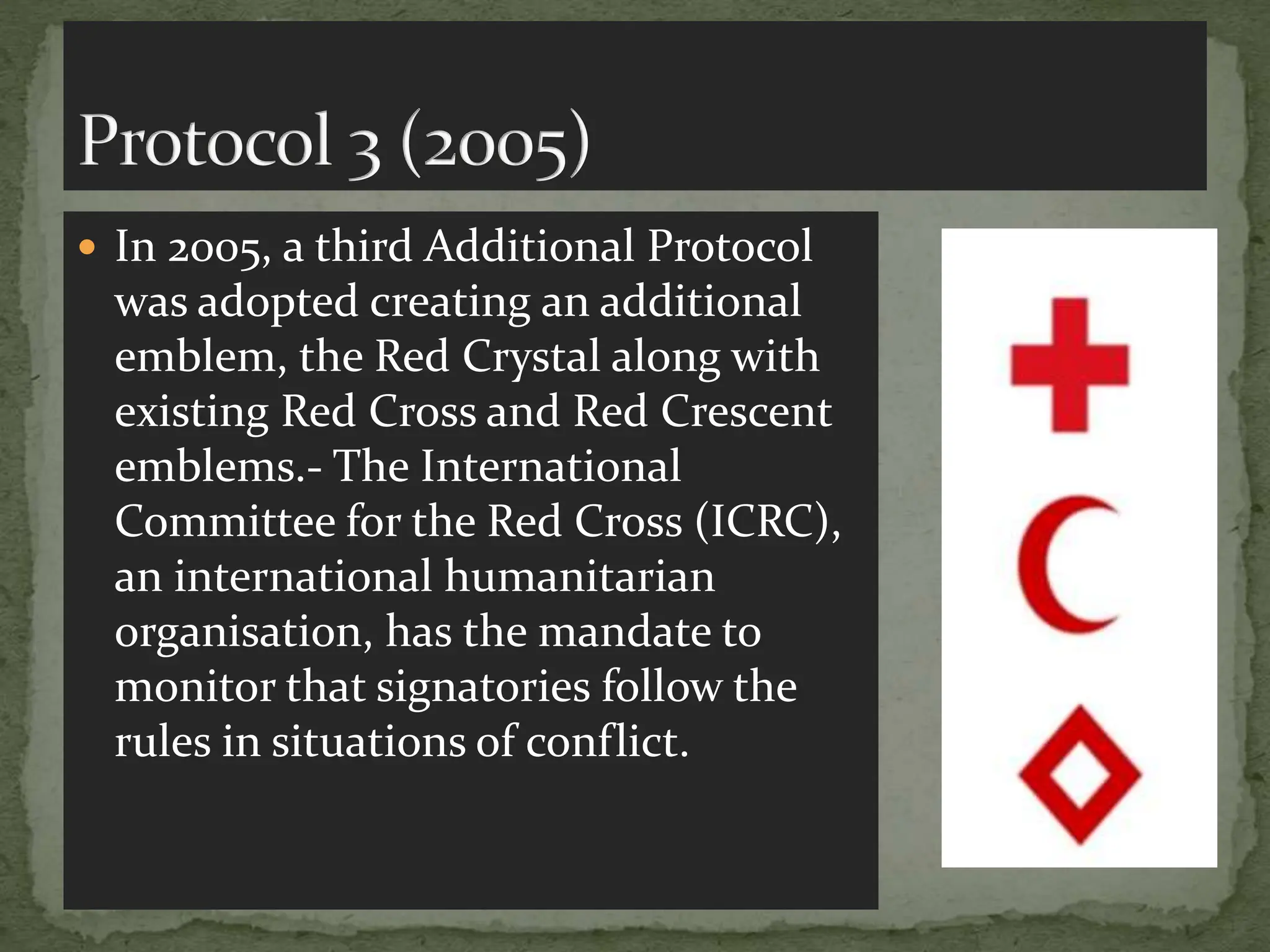 GENEVA CONVENTION COVERING IMPORTANT ASPECTS | PPTX