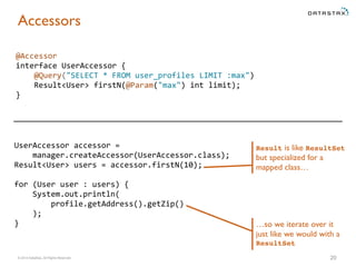 Geneva JUG - Cassandra for Java Developers | PPT