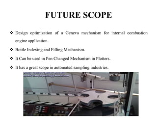 Geneva mechanism ppt | PPTX