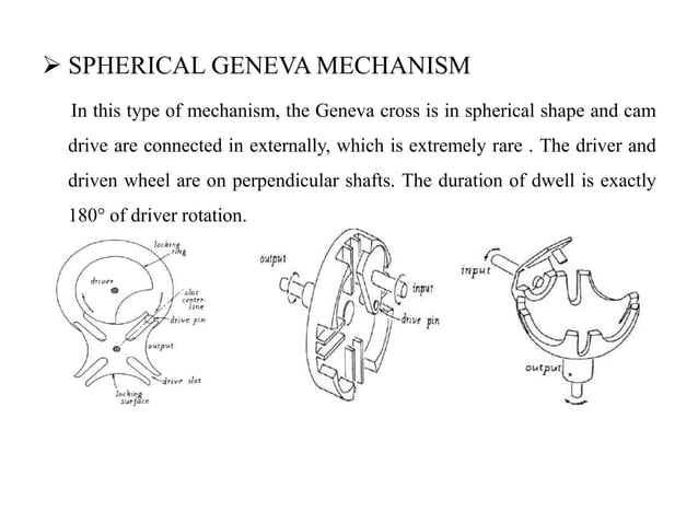Geneva mechanism ppt | PPTX | Robotics | Technology & Computing