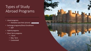 Study Abroad: What You Need to Know | PPT