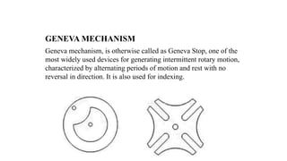 geneva wheel conveyor mechanical engineering.pptx