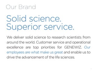 GENEWIZ Brand Book | PDF