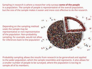 Sampling : To sample, or not to sample? | PPT