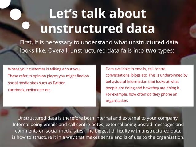 VOC & Unstructured Data | PPT