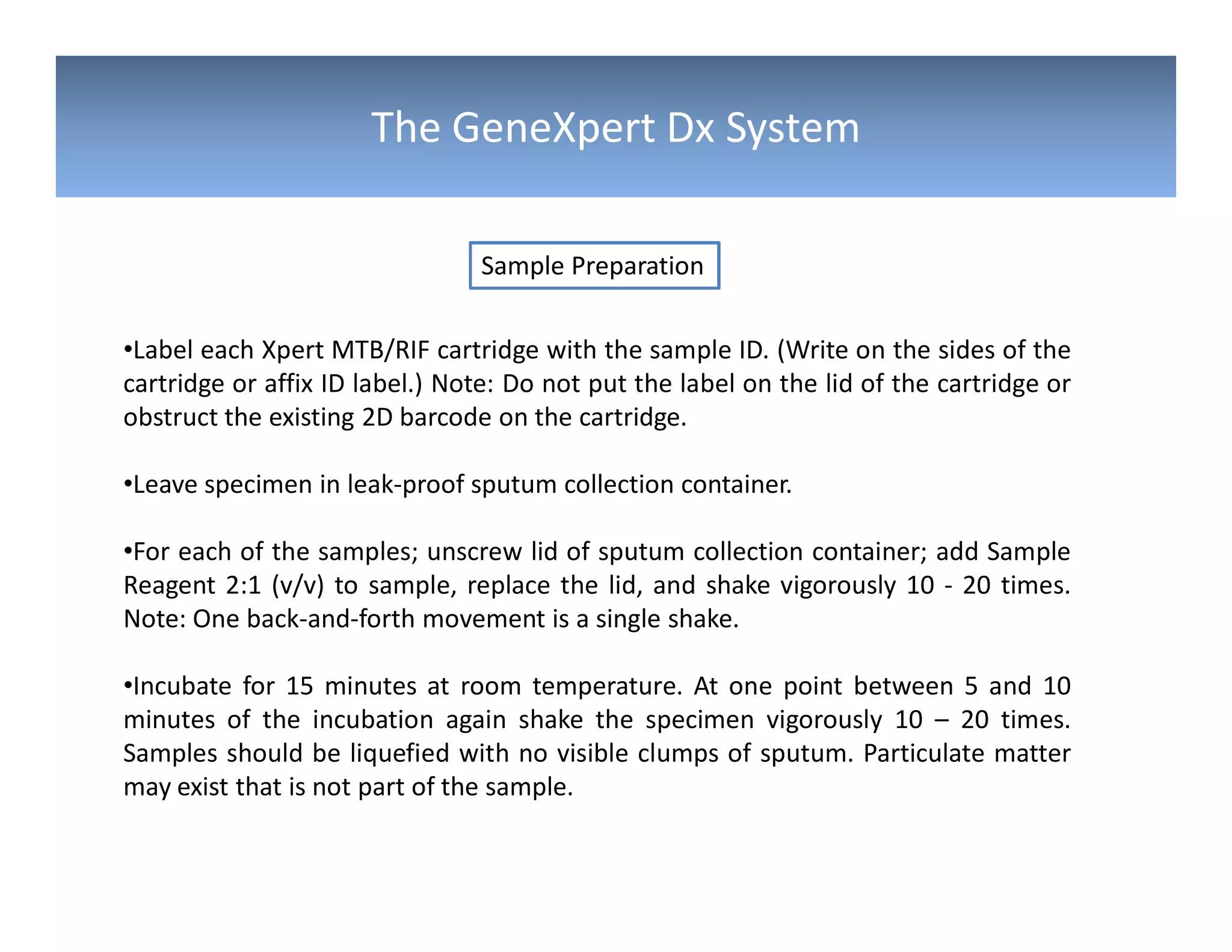 Gene Xpert | PDF