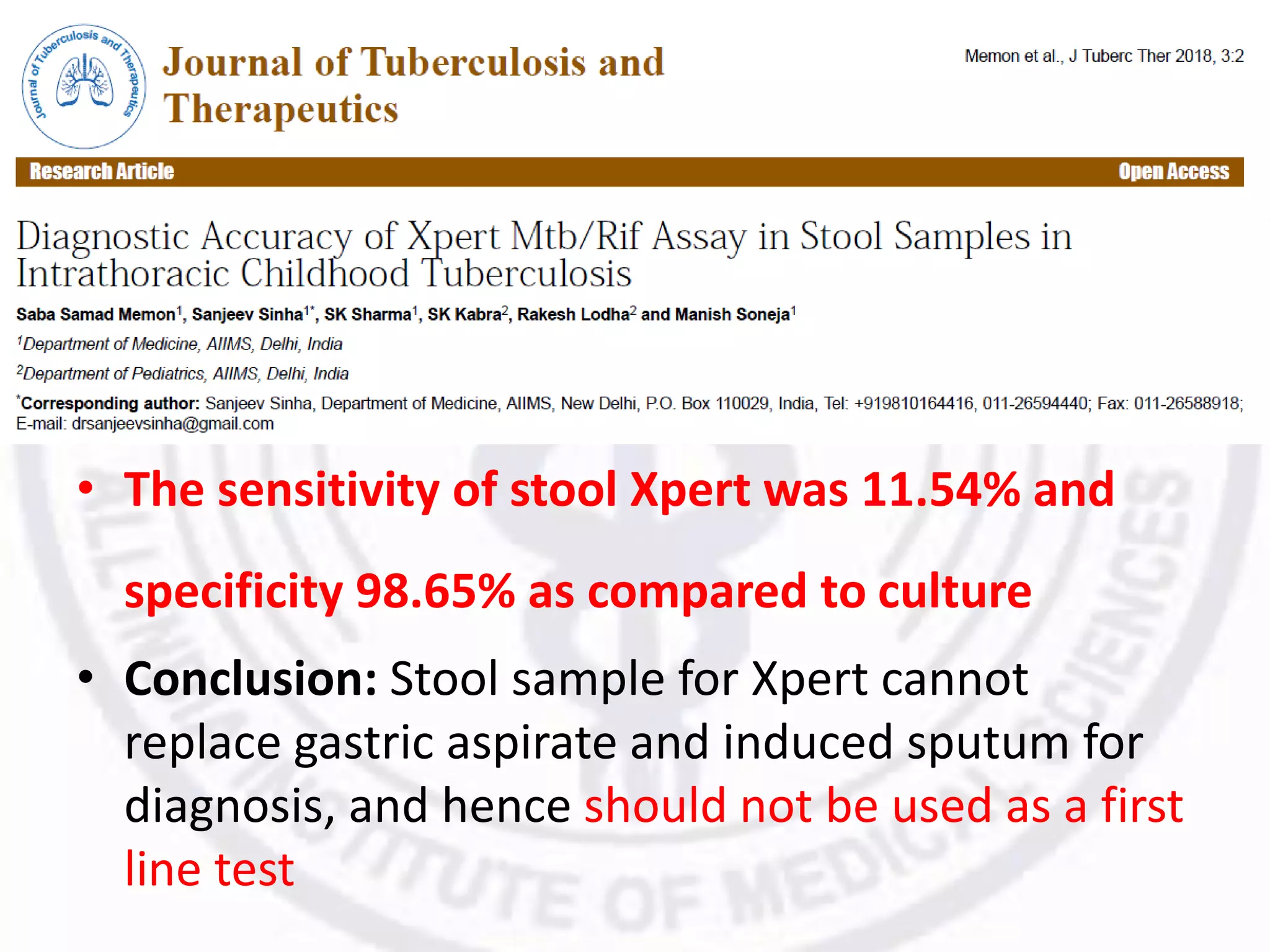 Gene Xpert & Advances | PPTX