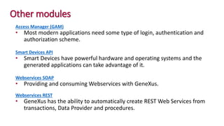 Genexus - part 3 - process management | PPTX