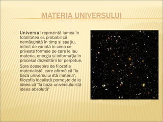 Geneza universului | PPT