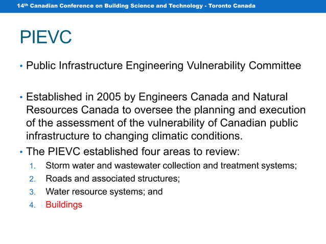 Genge, kerr assessing the effects of climate change on buildings using ...