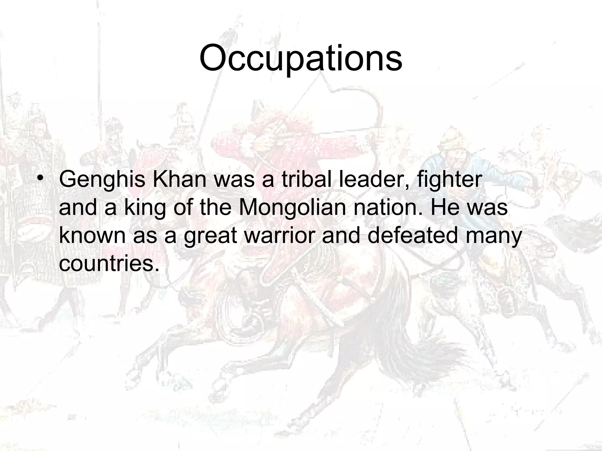 Genghis Khan | PPS
