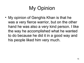 Genghis Khan | PPS