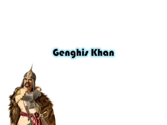 Genghis khan | PPT