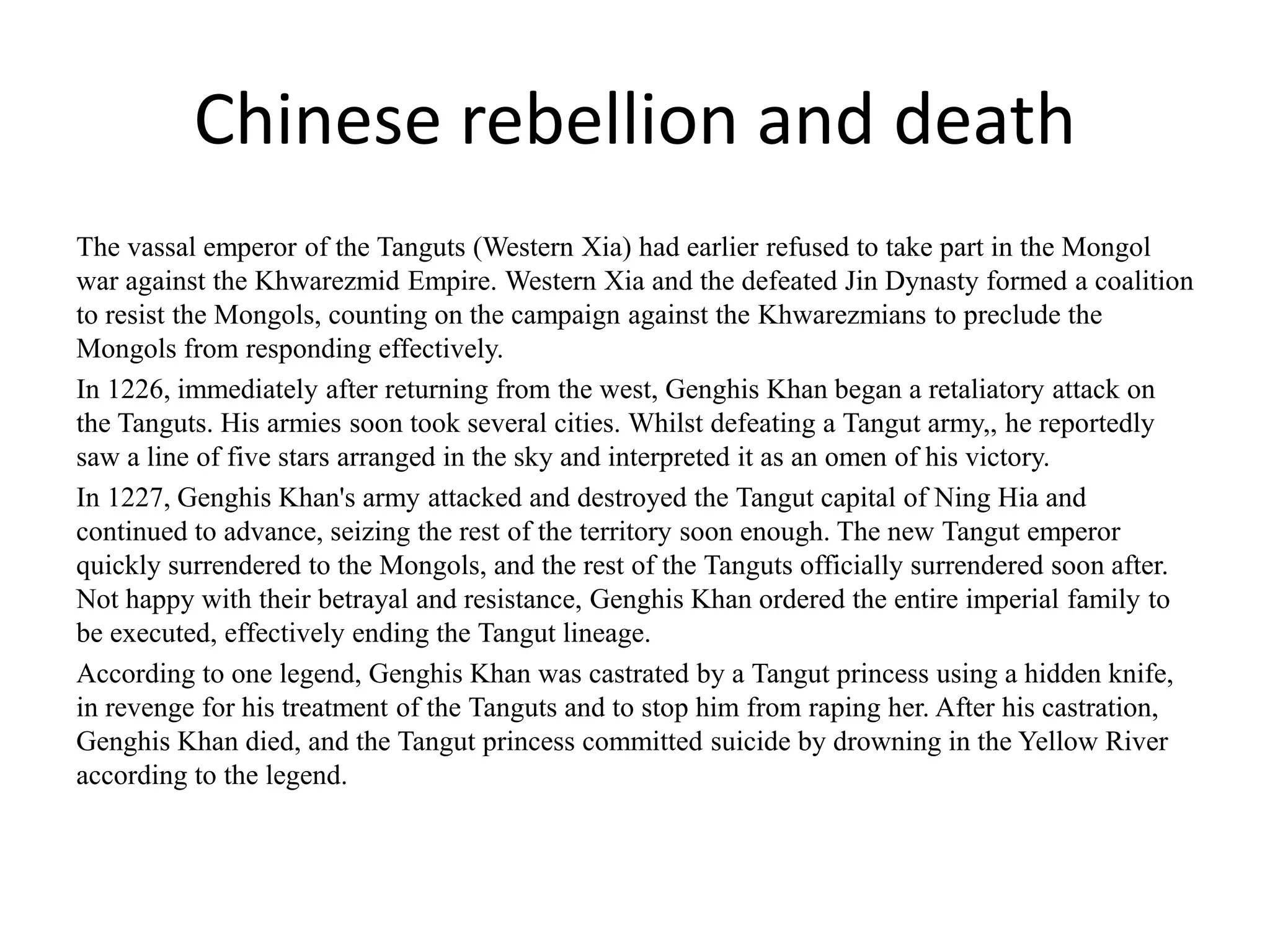 Genghis khan | PPTX