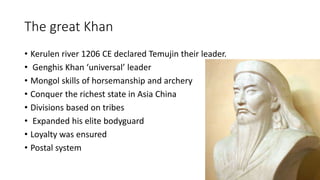 Genghis khan | PPTX