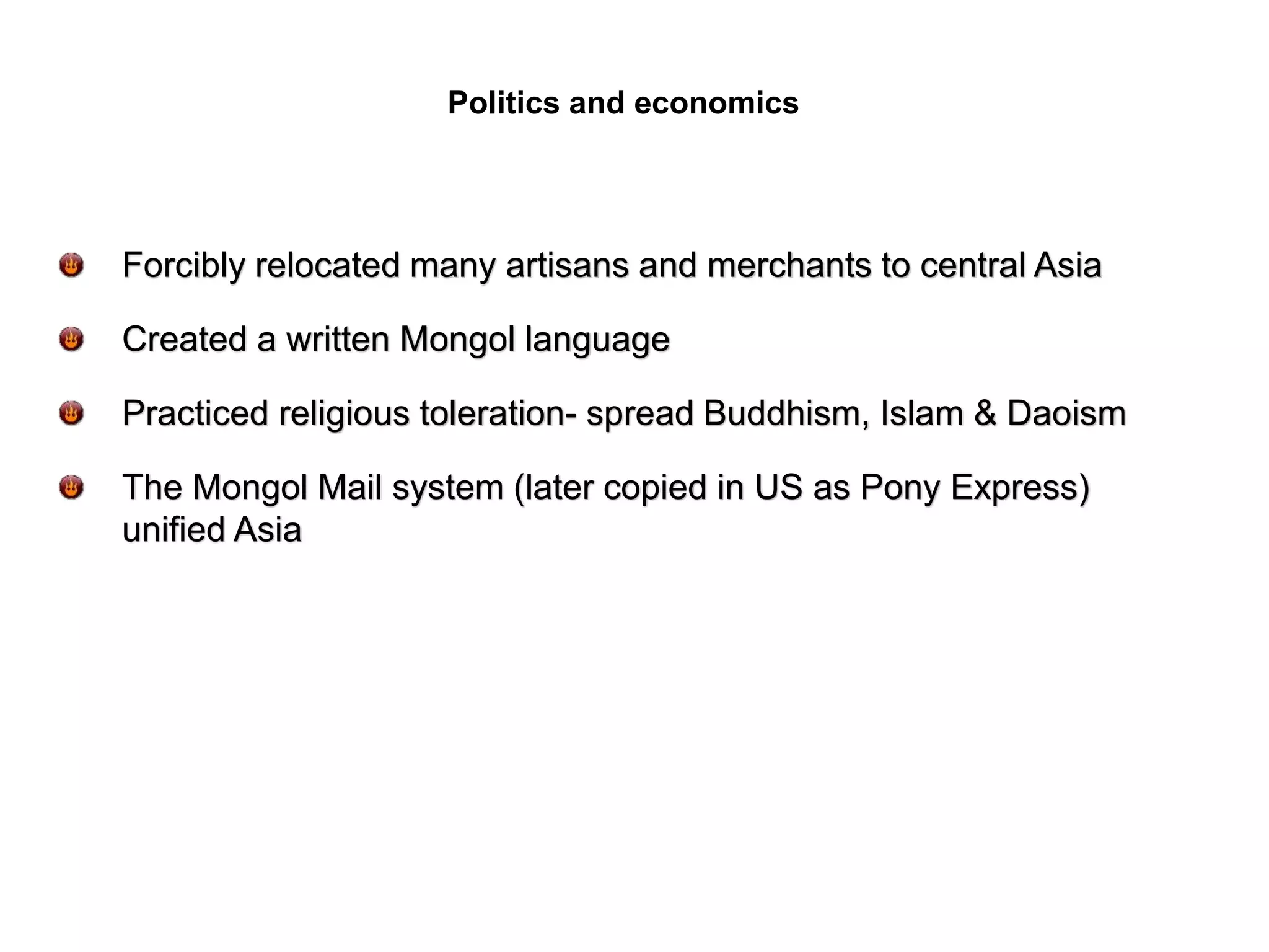 Genghis khan and_mongols | PPTX