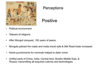 Genghis khan and_mongols | PPTX