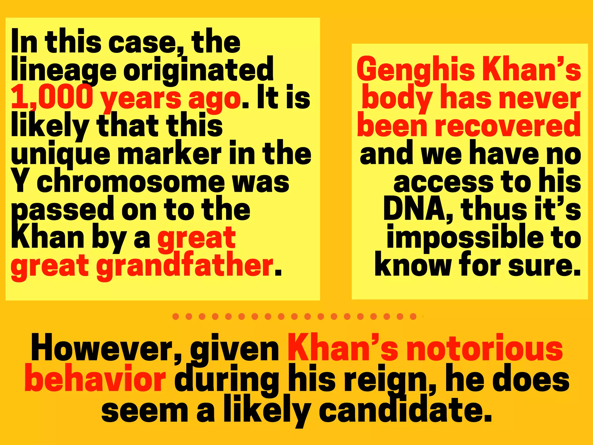 Genghis Khan's Genetic Legacy | PPT