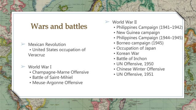 General George MacArthur | PPT | Free Download