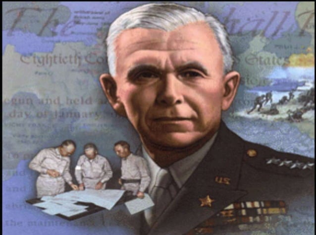 General George C. Marshall | PPTX | Death, Injury, or Military Conflict ...