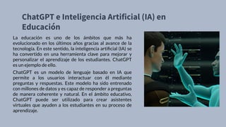 Alfabetizaciones Pendientes: ChatGPT e Inteligencia Artificial (IA) en ...