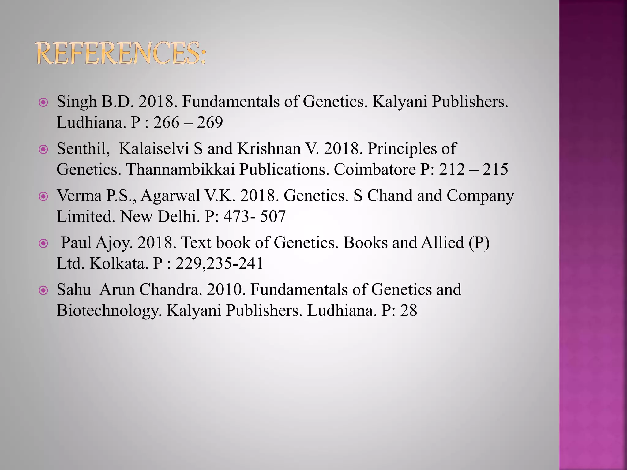 Genic balance theory of bridges gynandromorphs | PPTX