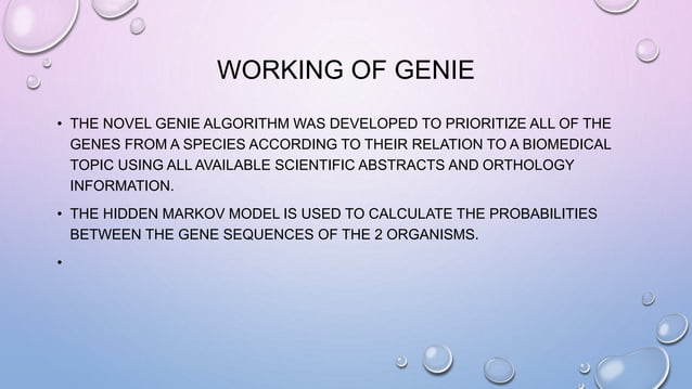 Genie | PPT