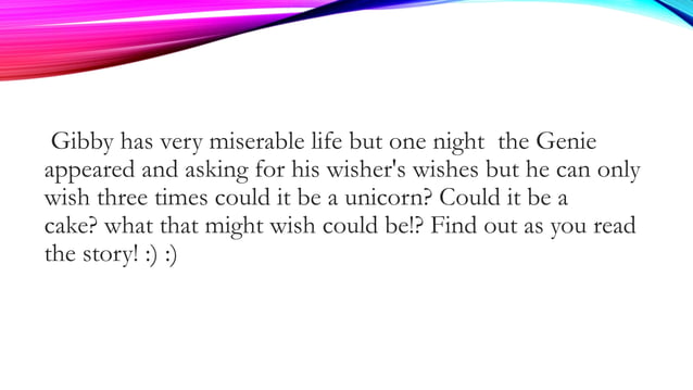 Genie in the bottle (1) | PPT