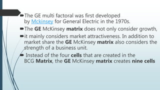 Ge nine cell matrix | PPTX