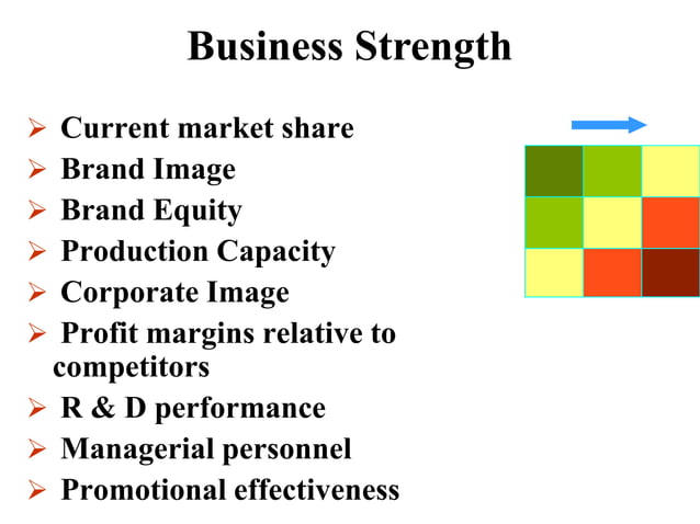 GE Nine Cell Matrix and BCG-A Comparative Approach | PPT